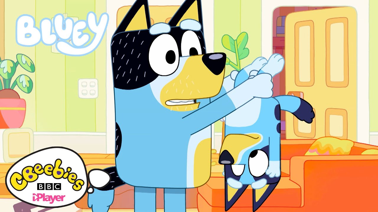 Dad turns into a ROBOT 🤖 | Bluey | CBeebies - YouTube