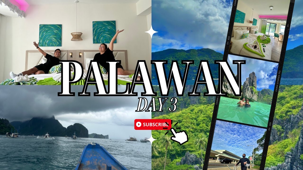 PALAWAN DAY 3: TOUR A. SNORKELING!! - YouTube