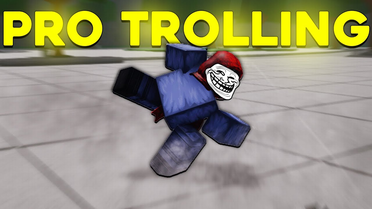 Roblox: Strongest Battlegrounds PRO TROLING! (first professionally ...