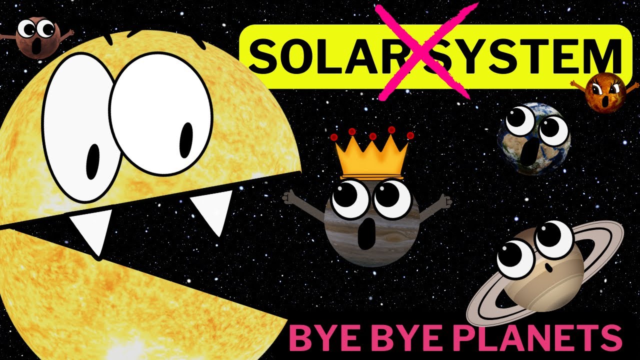 😱Oh noooo! HUNGRY SUN - planet eating chase across the solar system!🚀 ...