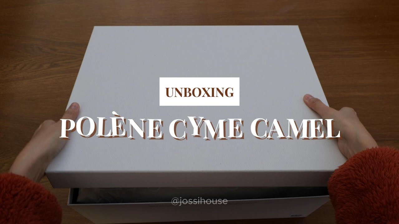 Unboxing túi Polene Cyme Camel - YouTube