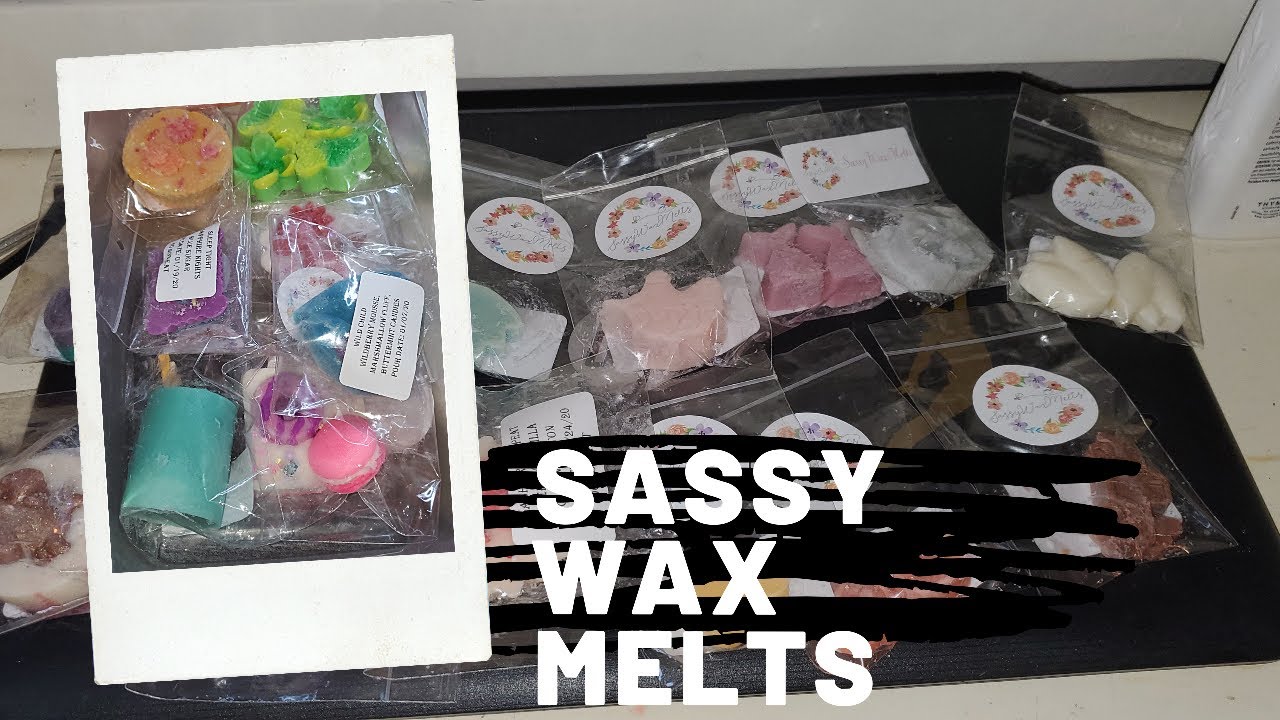 SASSY WAX MELTS (NEW TO ME VENDOR) HAUL - YouTube