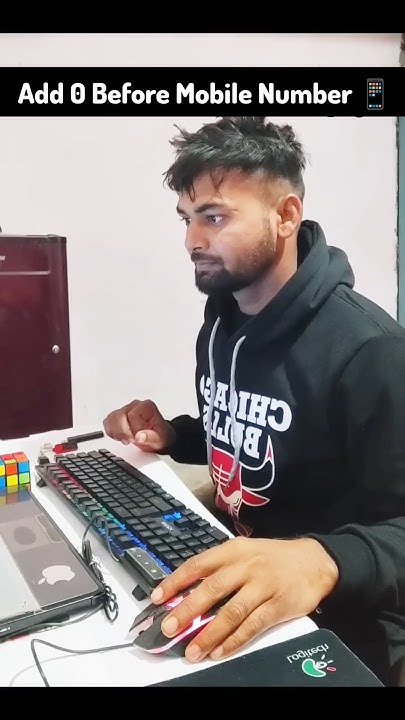 How To Add 0 Before Mobile Number in Excel! #exceltips #shortvideo # ...