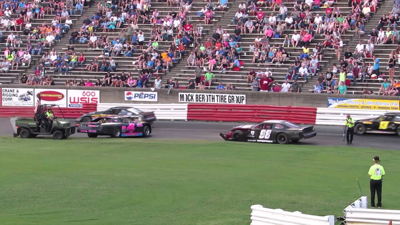 Bowman Gray 6-28-14 Billy Gregg and Steven Berrier - YouTube