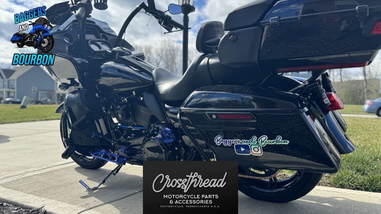 CROSS THREAD CYCLES FLOORBOARDS INSTALLED - YouTube