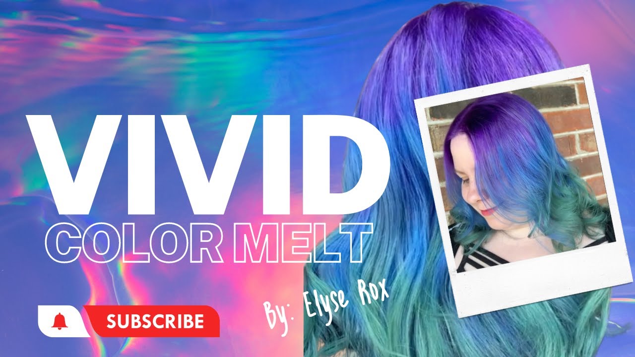 Major Vivid Hair Color Melt - YouTube