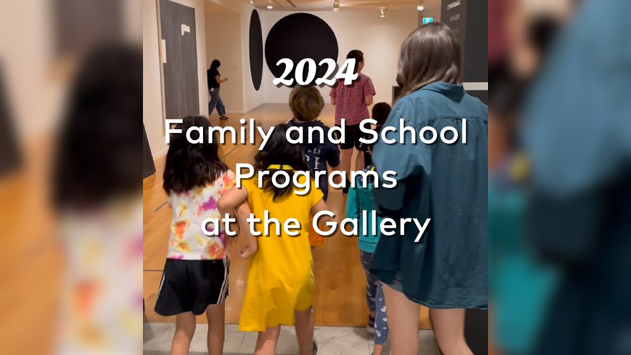 2024 Year in Review: School and Family Programs at the Gallery - YouTube