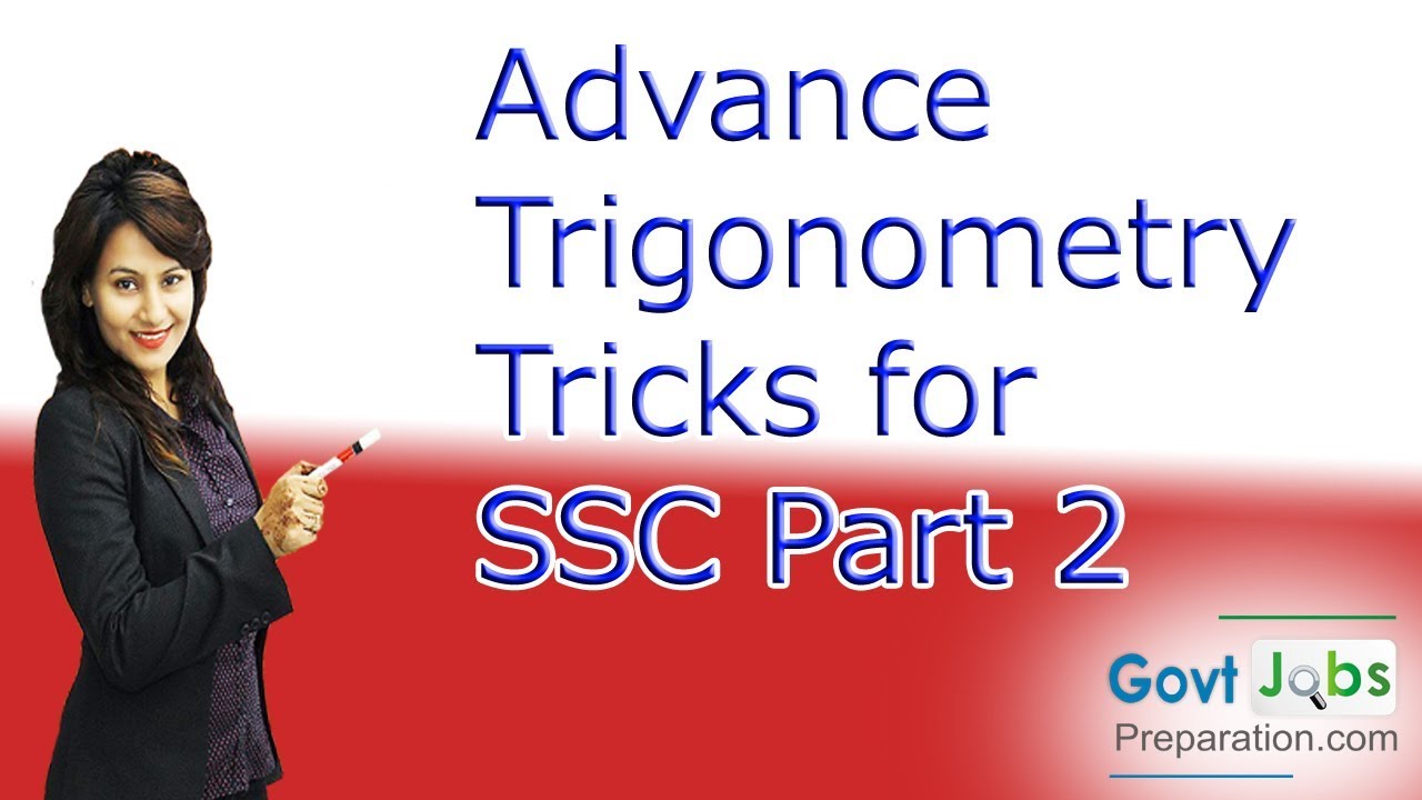 Advance Trigonometry Tricks for SSC Part2 by Preety Uzlain - YouTube