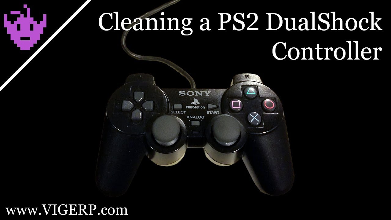 Cleaning a PS2 DualShock Controller - YouTube