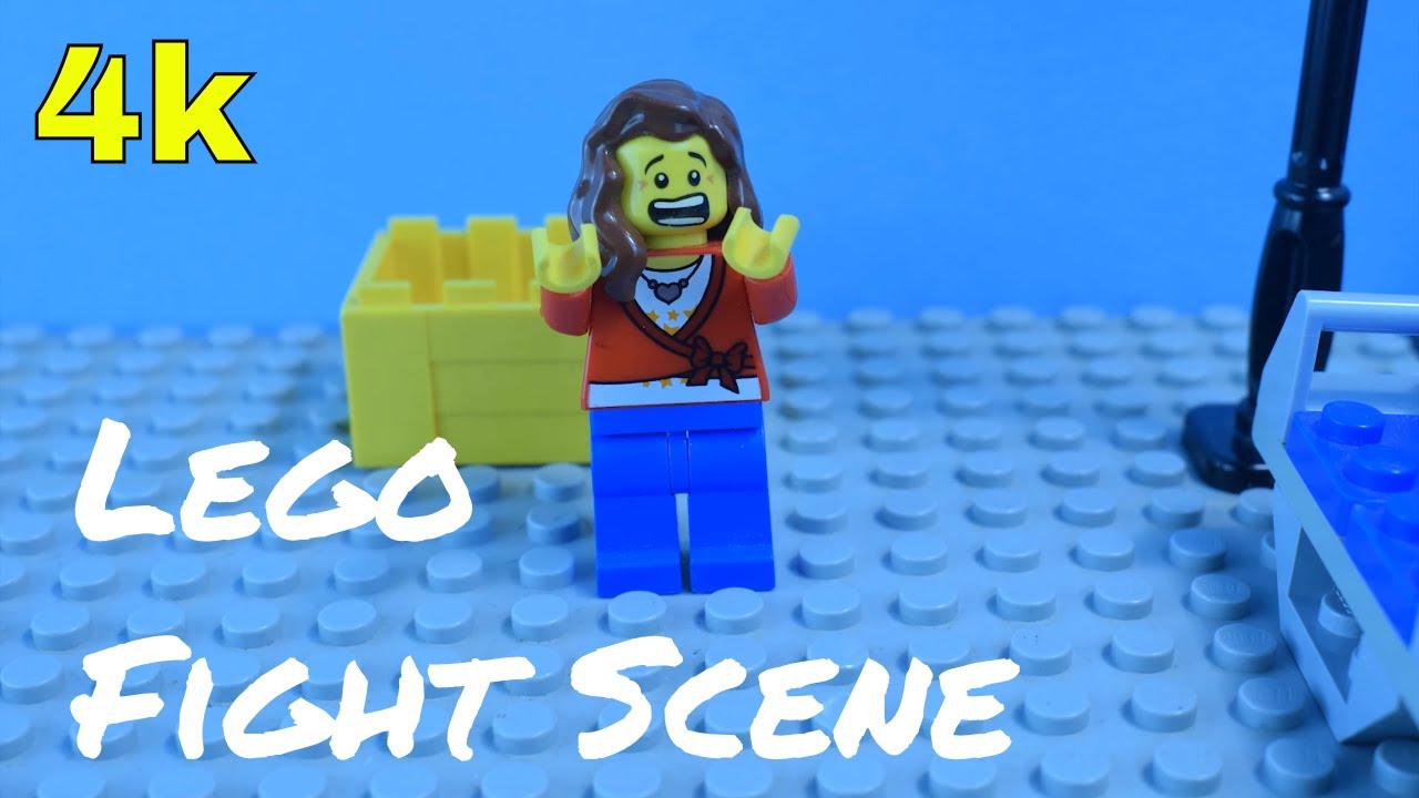 Lego fight scene| stop motion| 4k - YouTube