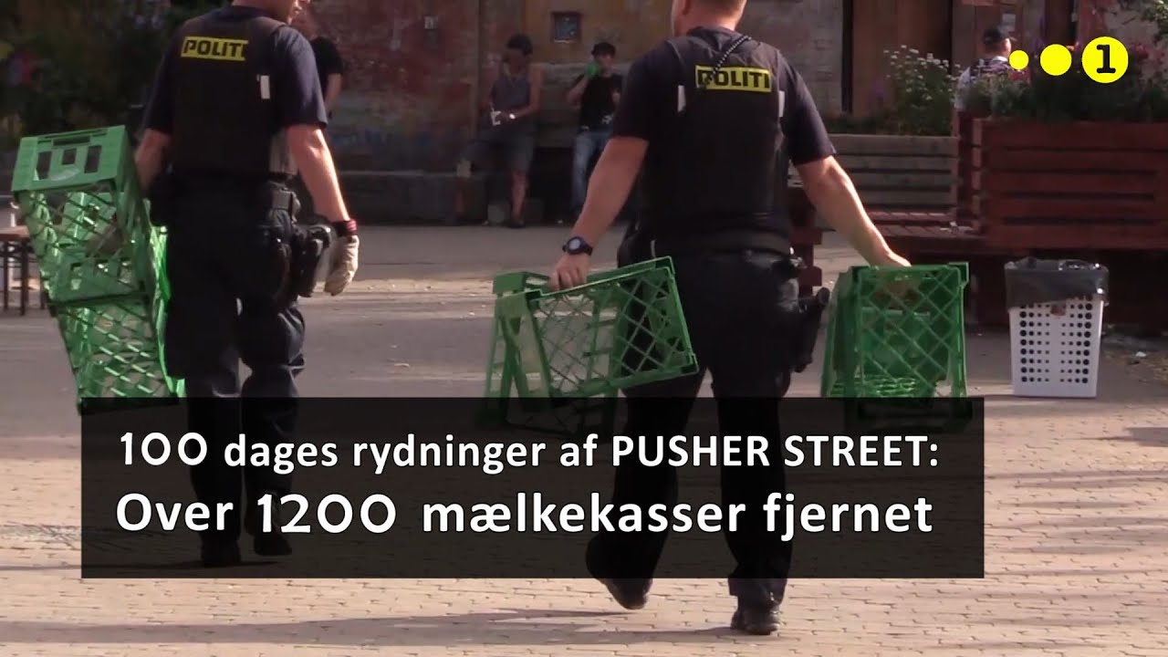 100 dage i Pusher Street: 1200 mælkekasser fjernet (2019) - YouTube