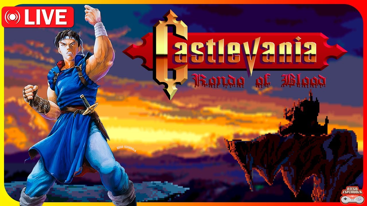 CASTLEVANIA: RONDO OF BLOOD [PC Engine] - Gameplay AO VIVO Até zerar ...
