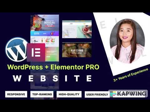 I will create high-quality WordPress Elementor Pro Website - YouTube