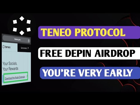 How To Start Farming On Teneo Protocol || Free 1000$ Depin Airdrop || English Tutorial - YouTube