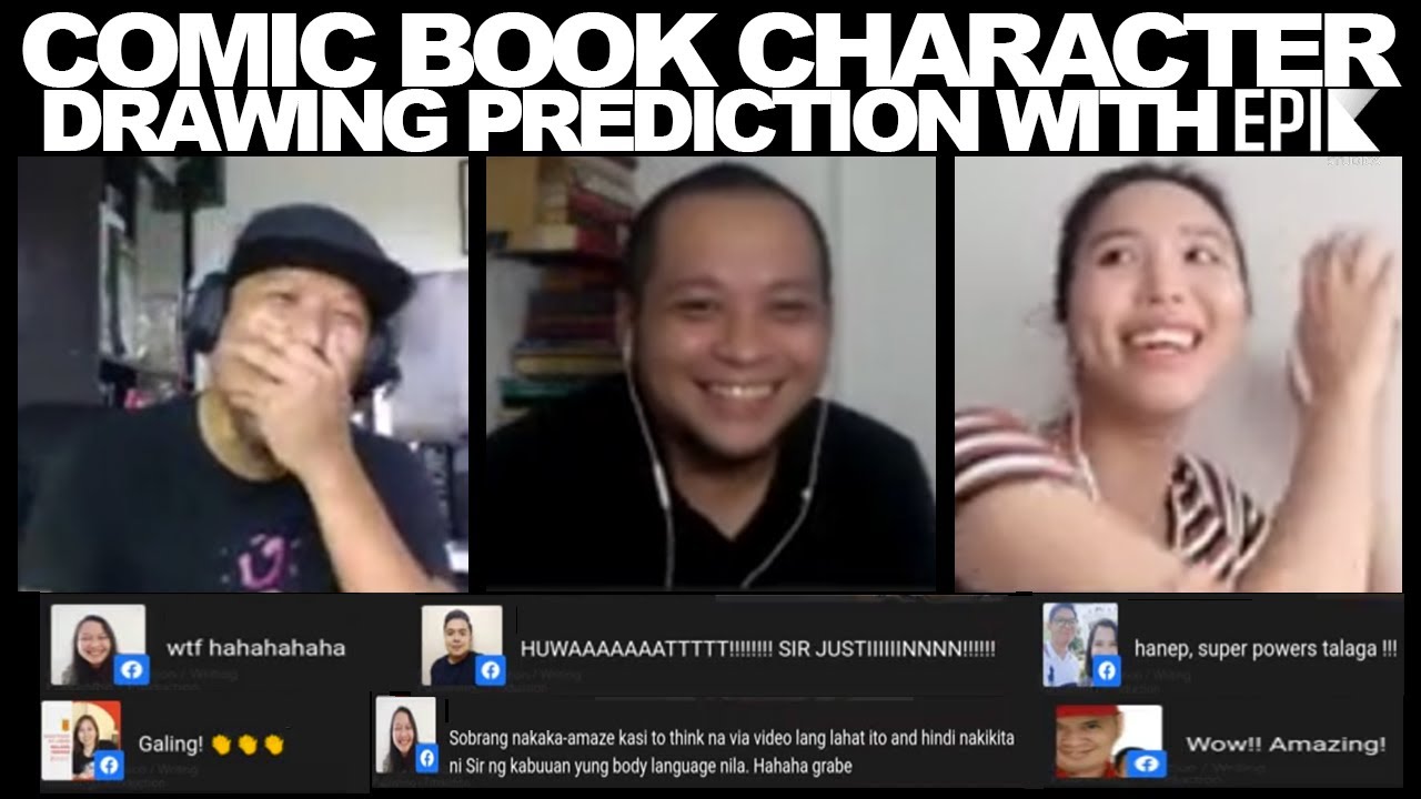 Amazing Comic Book Character Prediction with Epik Studios | 1st Virtual ...