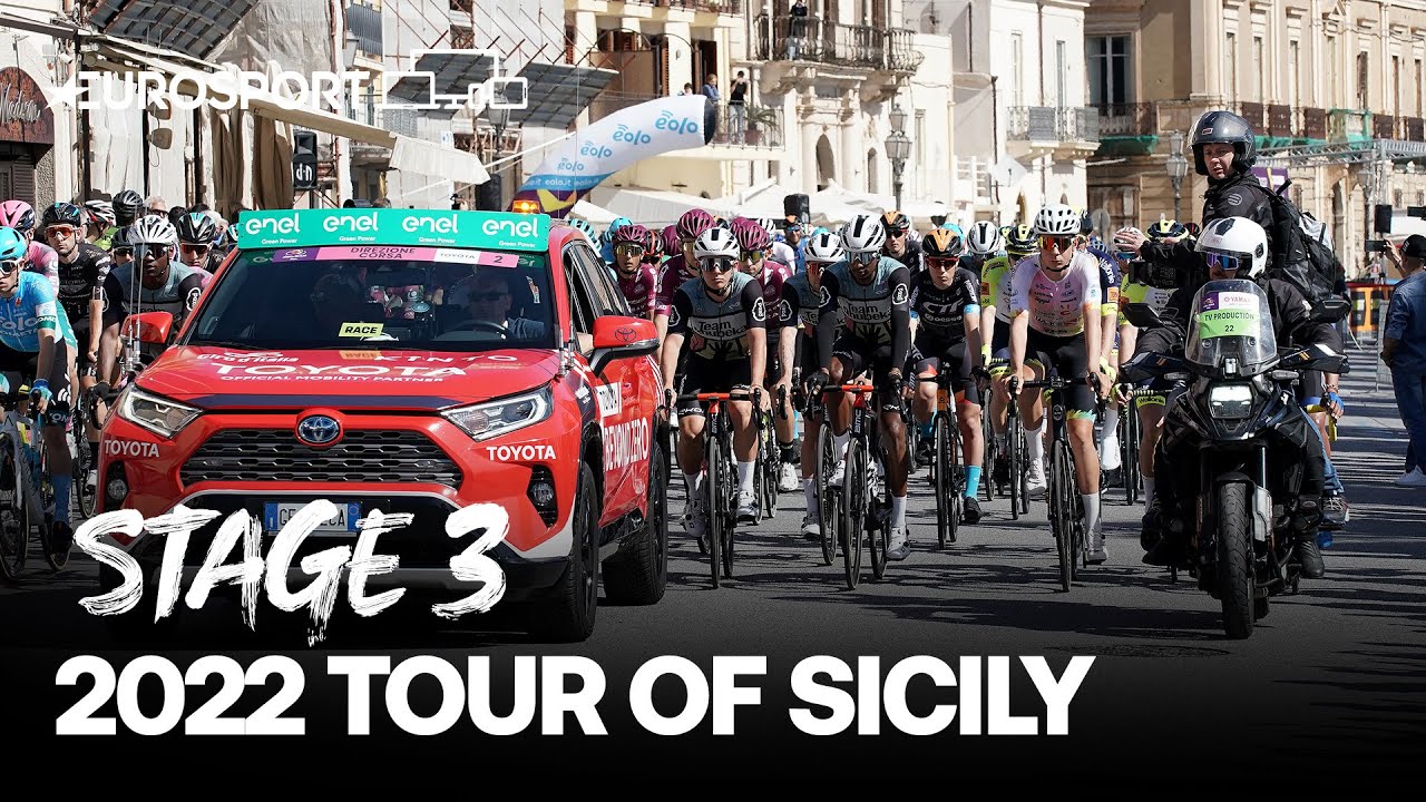 Pure joy and new leader! | 2022 Tour of Sicily - Stage 3 Highlights ...