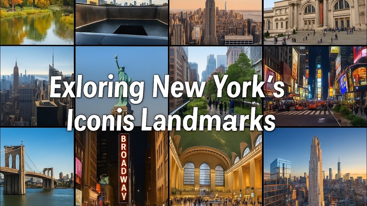 Exploring New York's Iconic Landmarks - YouTube