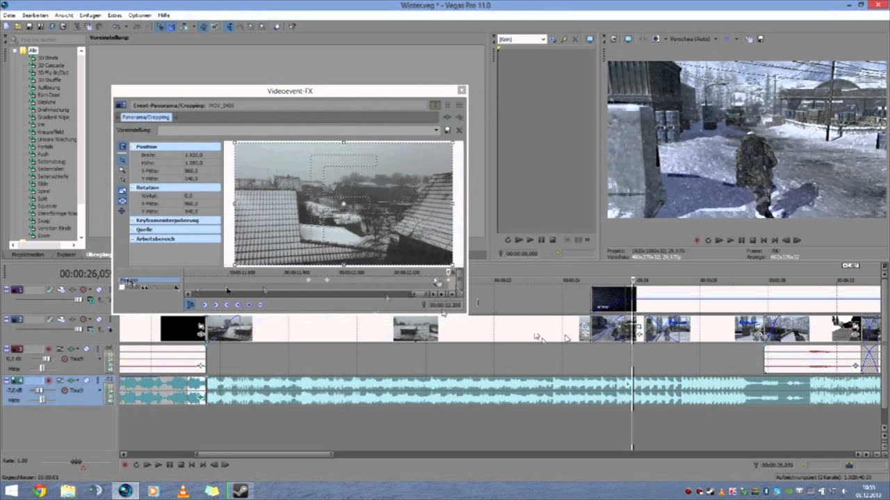 Sony Vegas Fast Forward Edit - YouTube