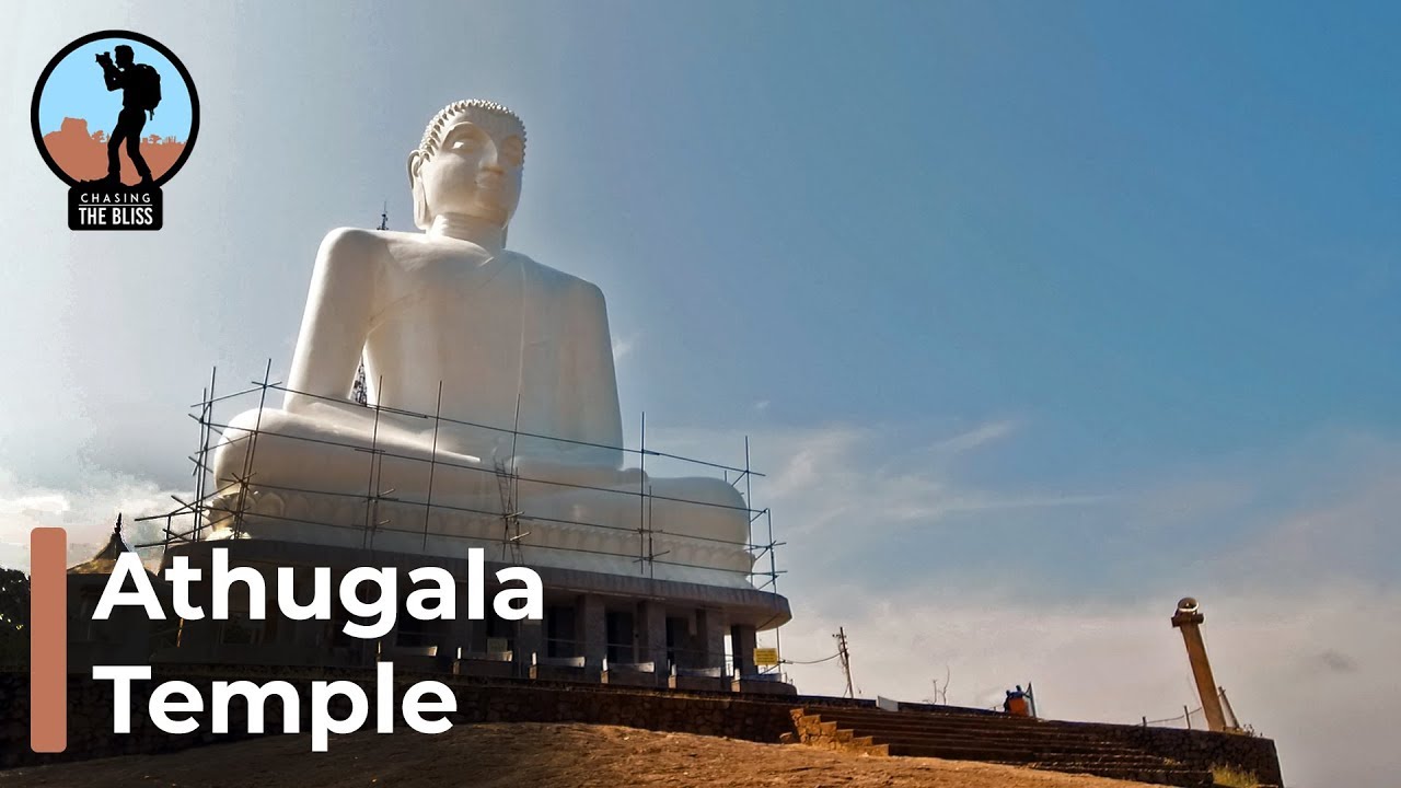 Athugala Temple (The Elephant Rock) in Kurunegala, Large Buddha Statue ...