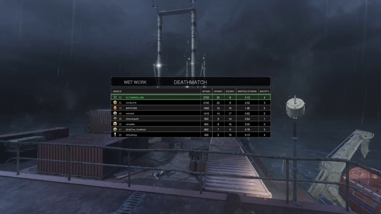 COD:MWR - FFA WET WORK - Krótka pilka - YouTube