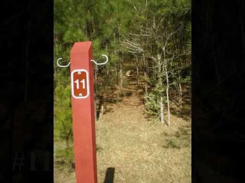 Panola Mountain Archery Range Walk through - YouTube
