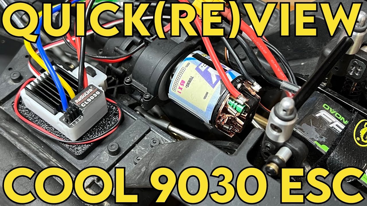 Crawler Canyon Quick(re)view: Radiolink Cool 9030 brushed ESC (2S-4S ...