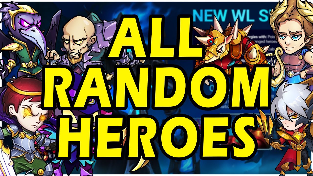 try all my Random Legendary Heroes | Mighty Party - YouTube