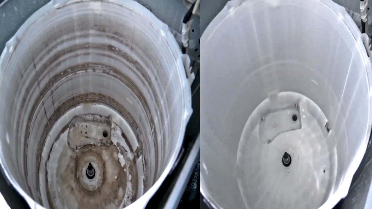 Amazing Process of Cleaning Dirty Washing Machine! - YouTube