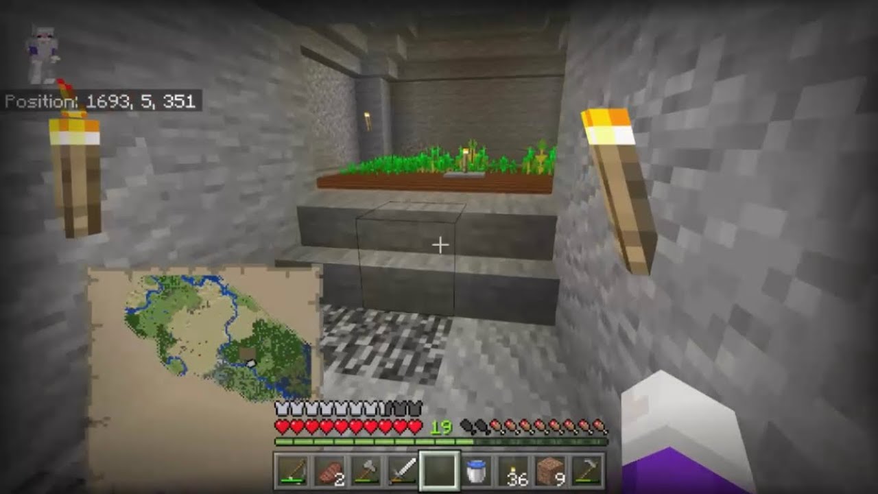 Minecraft | Part 3- Farm Room - YouTube