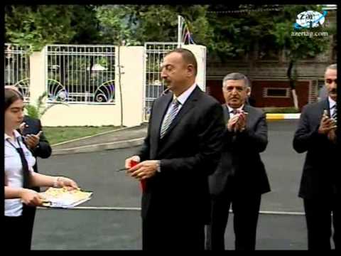 Zaqataladakı 2 nömrəli tam orta məktəb istifadəyə verilmişdir