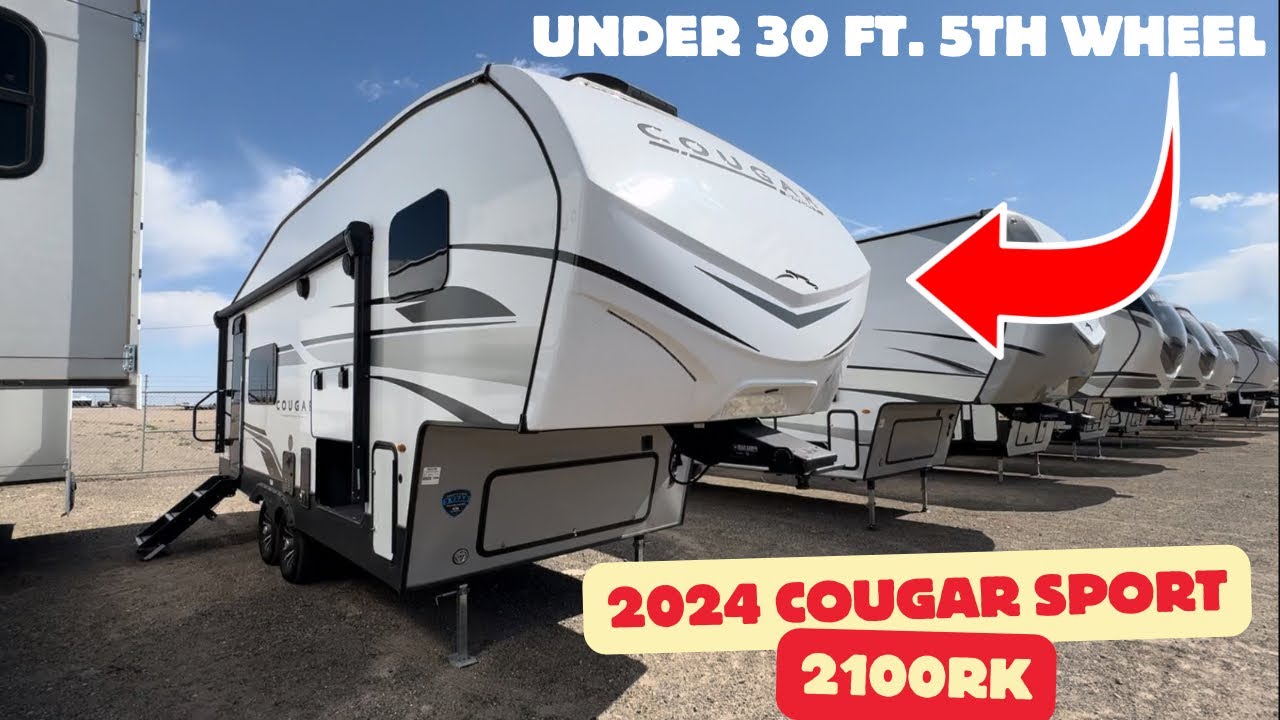World’s Smallest 5th Wheel! 2024 Keystone Cougar Sport 2100RK - YouTube
