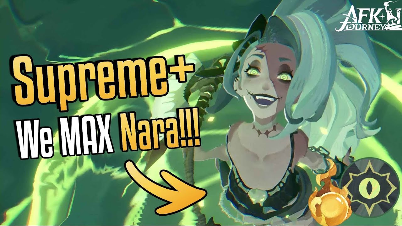 S+ NARA!!! Summoning the BEST Graveborn hero!!! - AFK Journey - YouTube