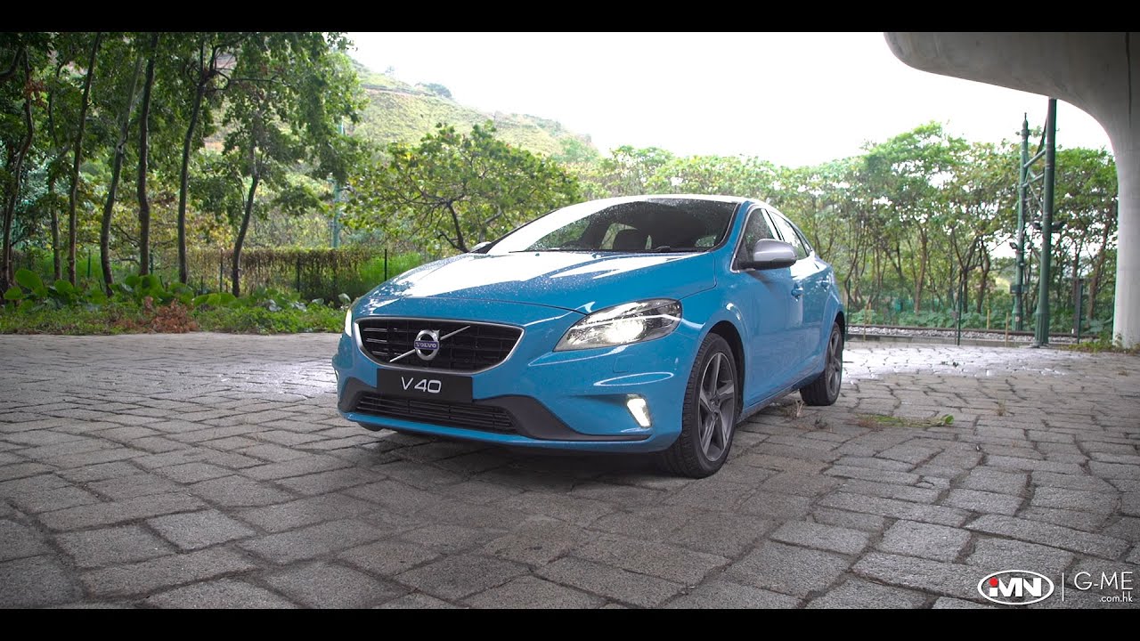 Volvo V40 T4 R Design Test Drive - YouTube
