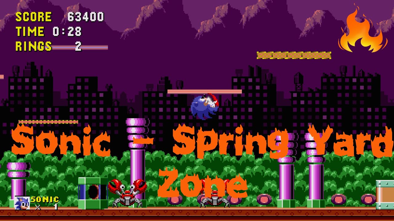 Sonic the Hedgehog - Spring Yard Zone (Xeno Remix) - YouTube
