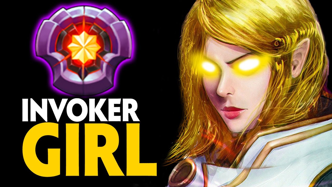 INVOKER GIRL IS HERE!! PERFECT INVOKER GAMEPLAY FOR THE VICTORY | Dota ...