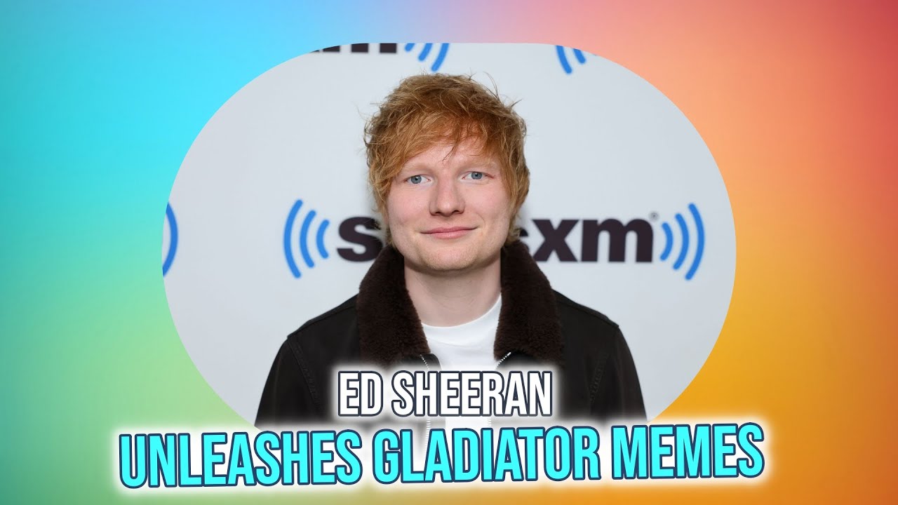 Ed Sheeran Memes Take Over Internet After Gladiator 2 Trailer Released ...