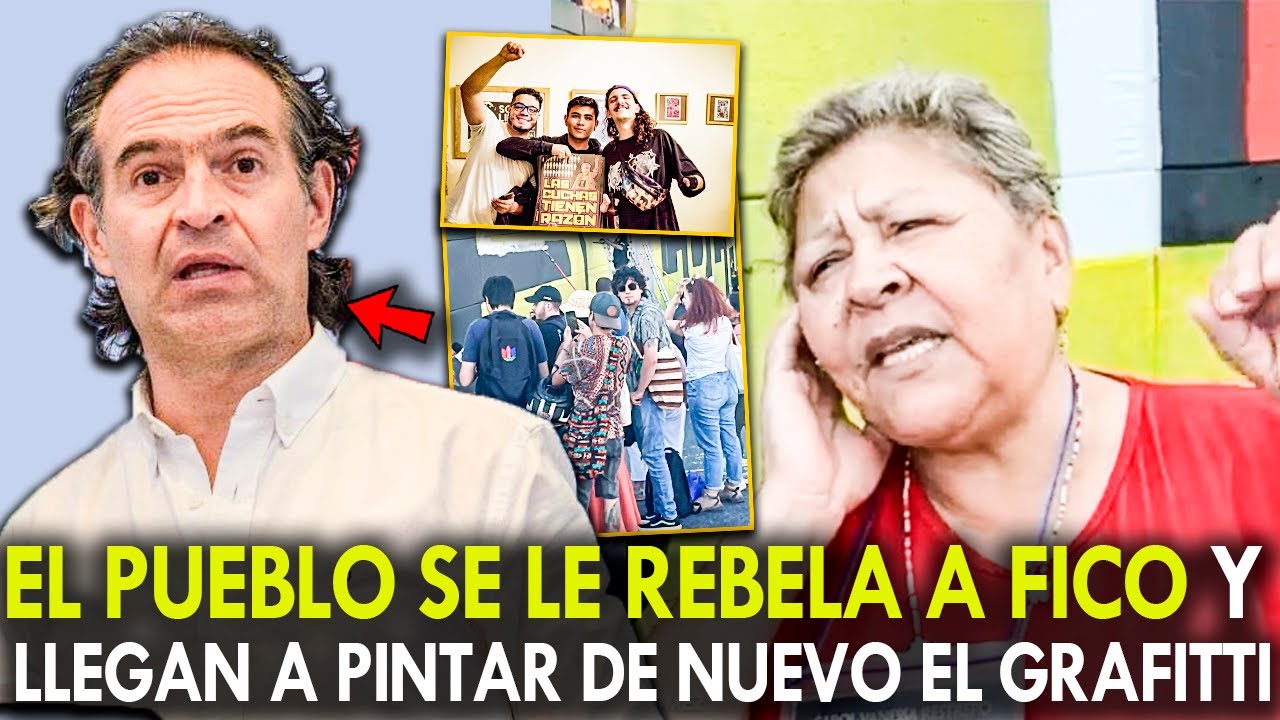 ¡EN VIVO! EL PUEBLO SE REBELA A FICO Y LLEGA A PINTAR DE NUEVO LOS ...