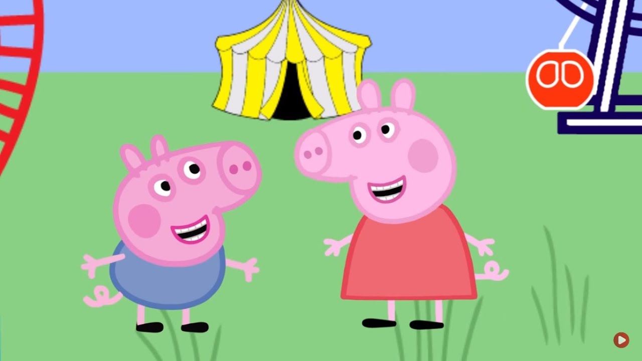 Geogre Fighting Monster #Peppa Pig Crying #Helping Peppa - YouTube