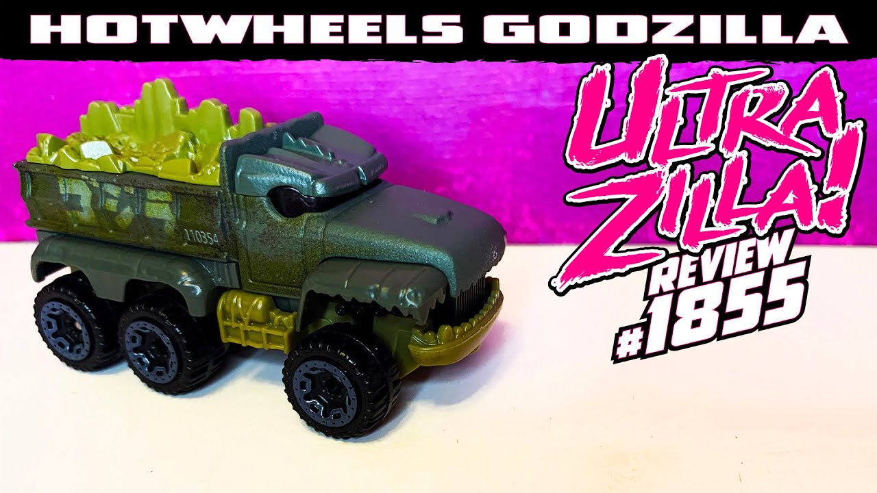 HOT WHEELS GODZILLA CHARACTER CAR REVIEW! - YouTube