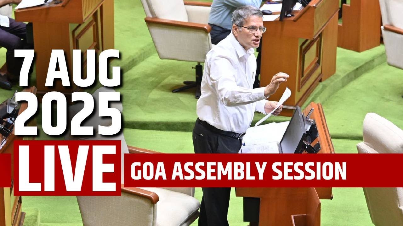 GOA ASSEMBLY LIVE : Day 14 | Part 2 | Prudent | 07 August 2025 - YouTube
