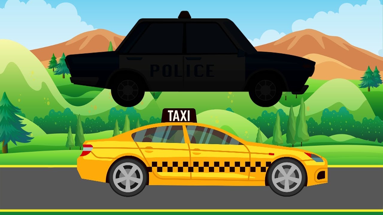 Мультфильм Учим Силуэты Транспорта Мультик Перепутали Машинки для мальчиков Wrong Cars - YouTube