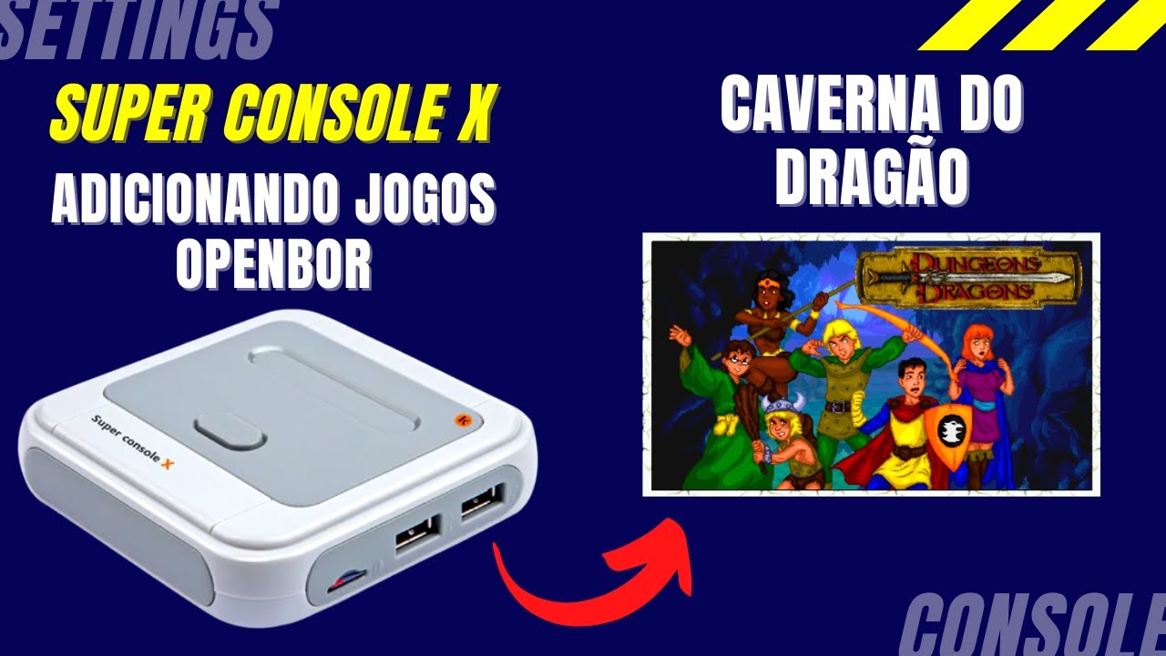 Como adicionar jogos OpenBor no Super Console X ou TVBox com Emuelec ...
