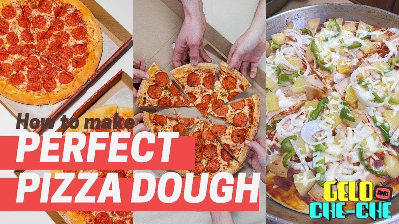 How to Make Perfect Pizza Dough at home with toppings | Pizza Overload ...
