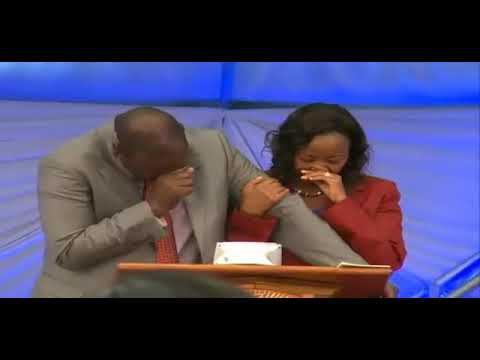 The day william ruto cried on stage in a Church - YouTube