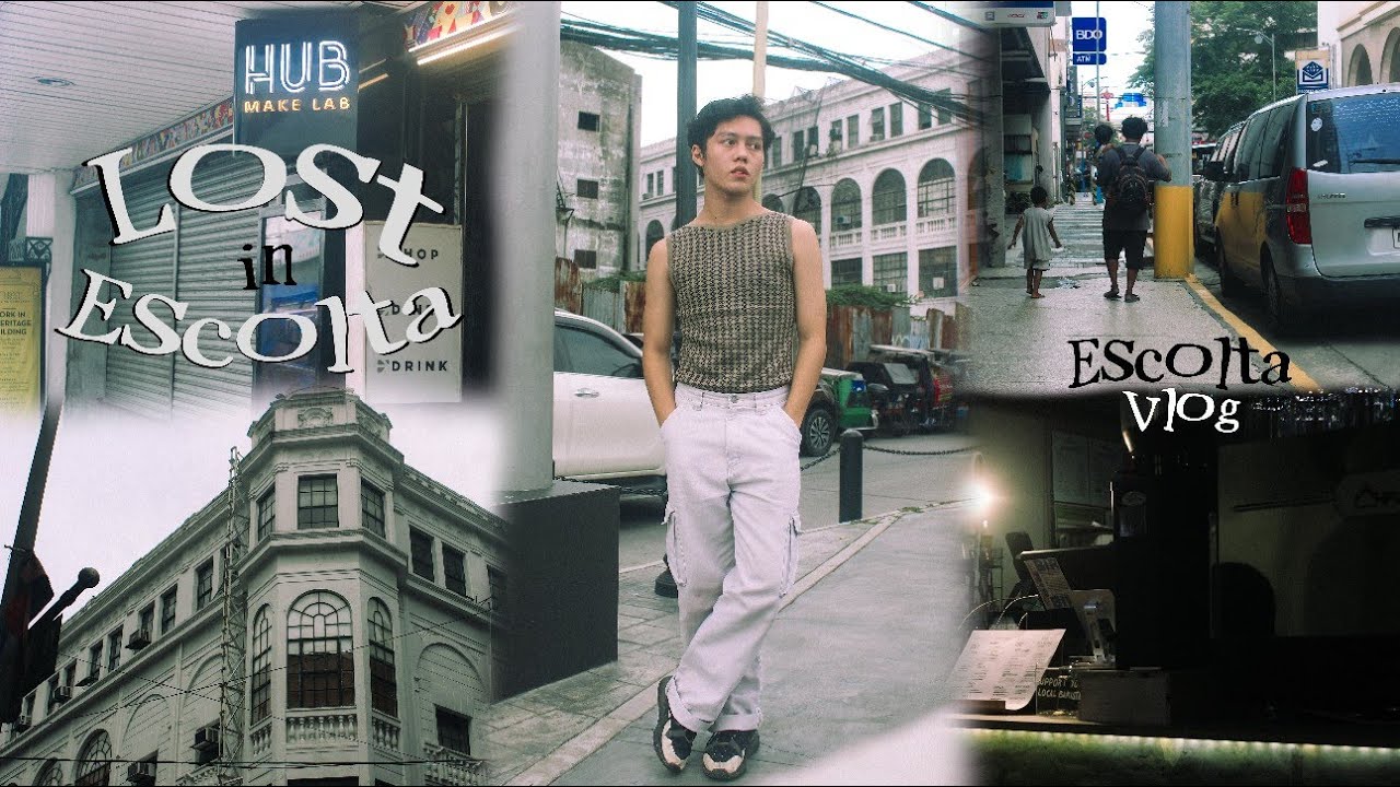 Lost in Escolta | Escolta Street Vlog | Y U A N - YouTube