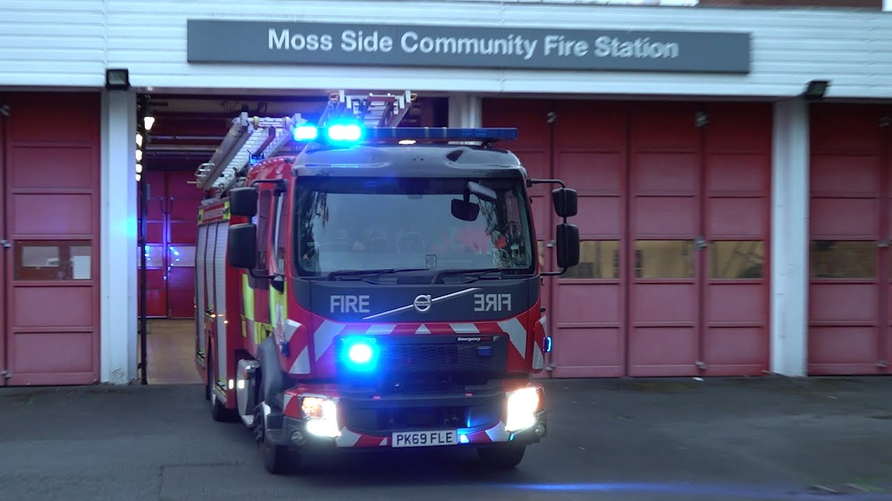 Moss Side Pump Turnout - Greater Manchester Fire And Rescue Service ...