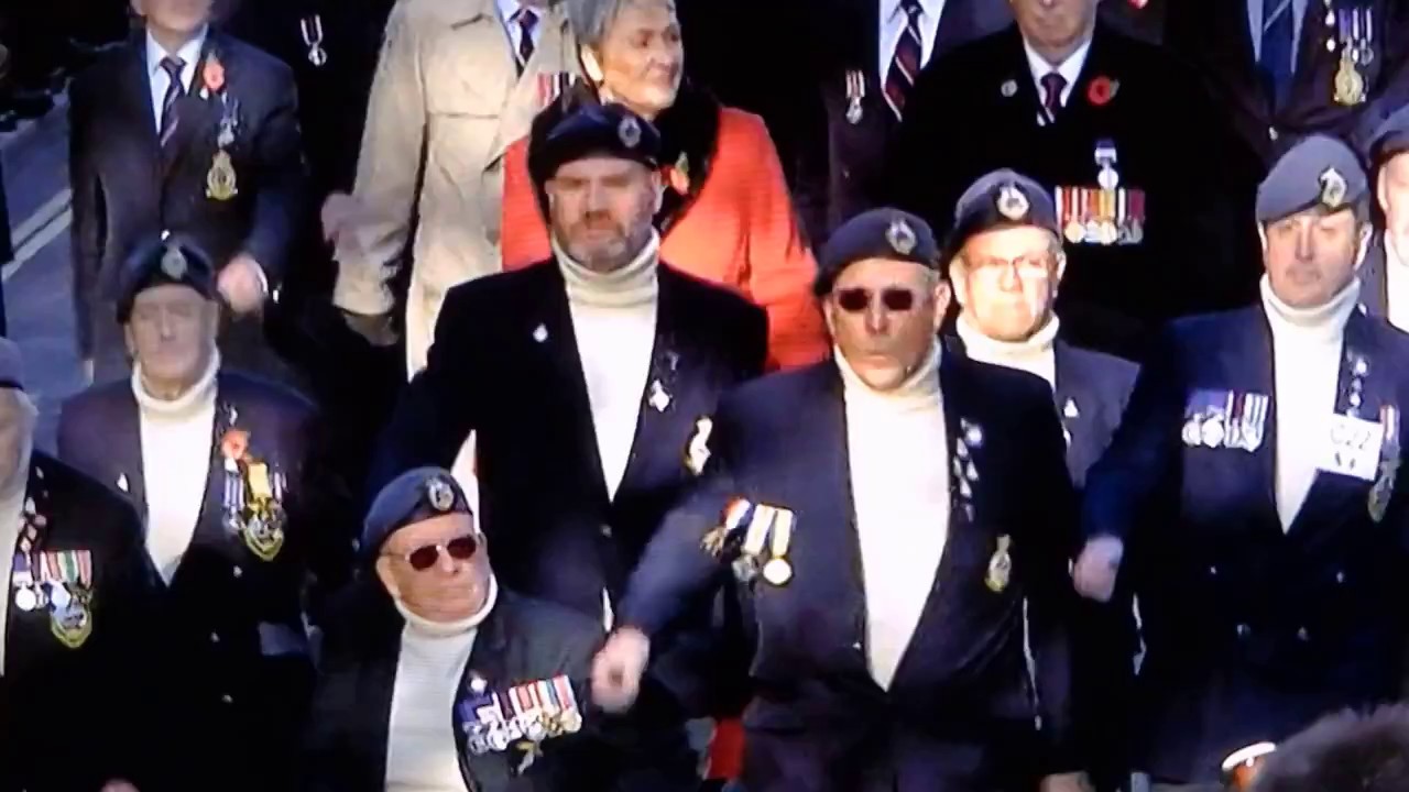 RAF Oman Veterans 2016 Cenotaph. - YouTube