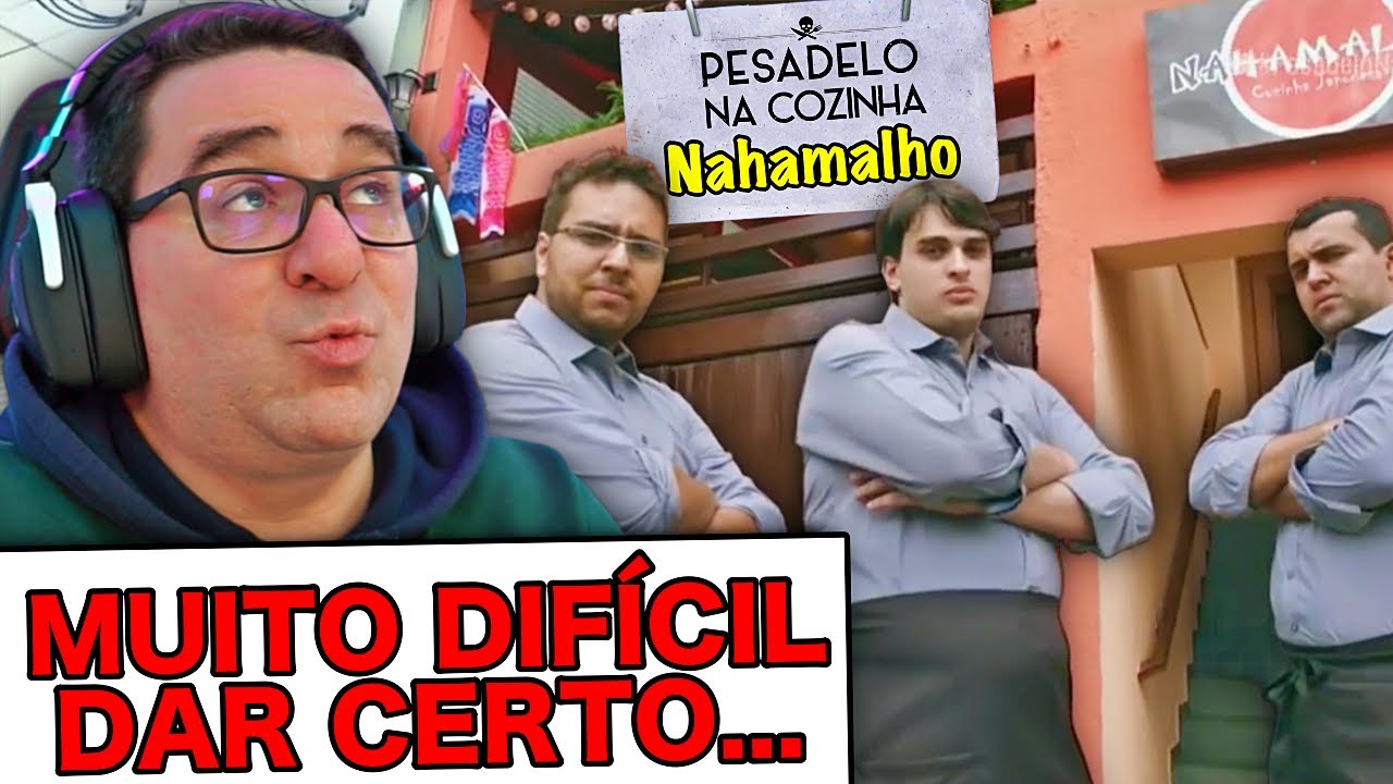 RIC REAGE A PESADELO NA COZINHA BR | EP 4 - PT 3 | OS 3 PATETAS - YouTube