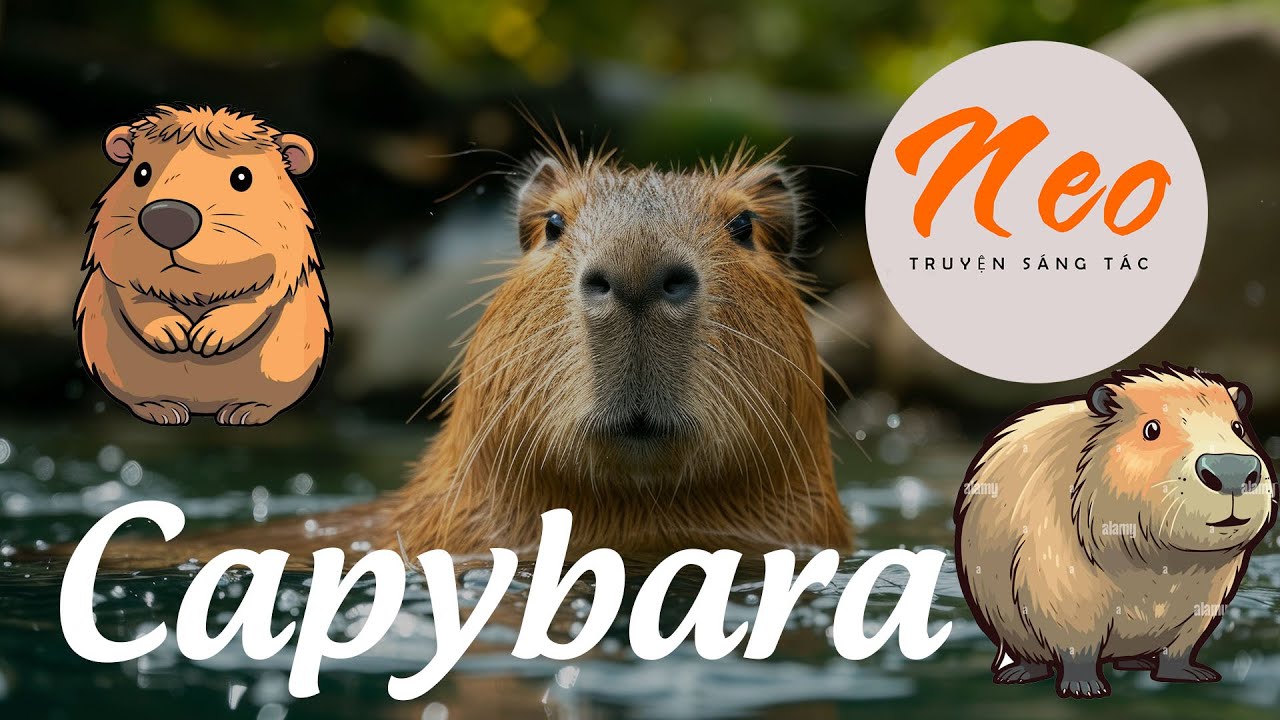 CAPYBARA (Chuột lang nước) - Khám phá thế giới động vật cùng bé - Kỳ 1 ...