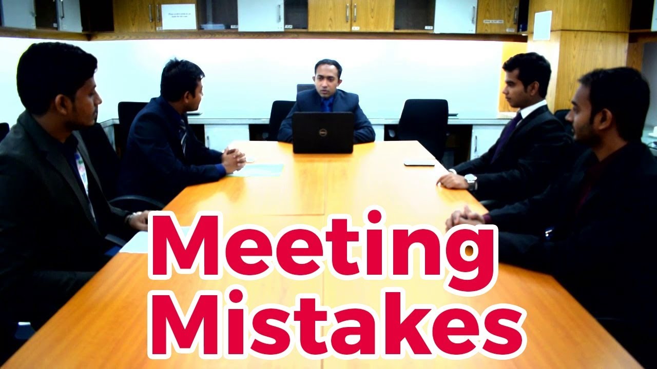 Corporate Meeting Mistakes - YouTube